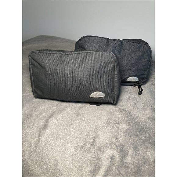 Samsonite | Bags | Samsonite Set Of 2 Black Hanging Compact Toiletry ...